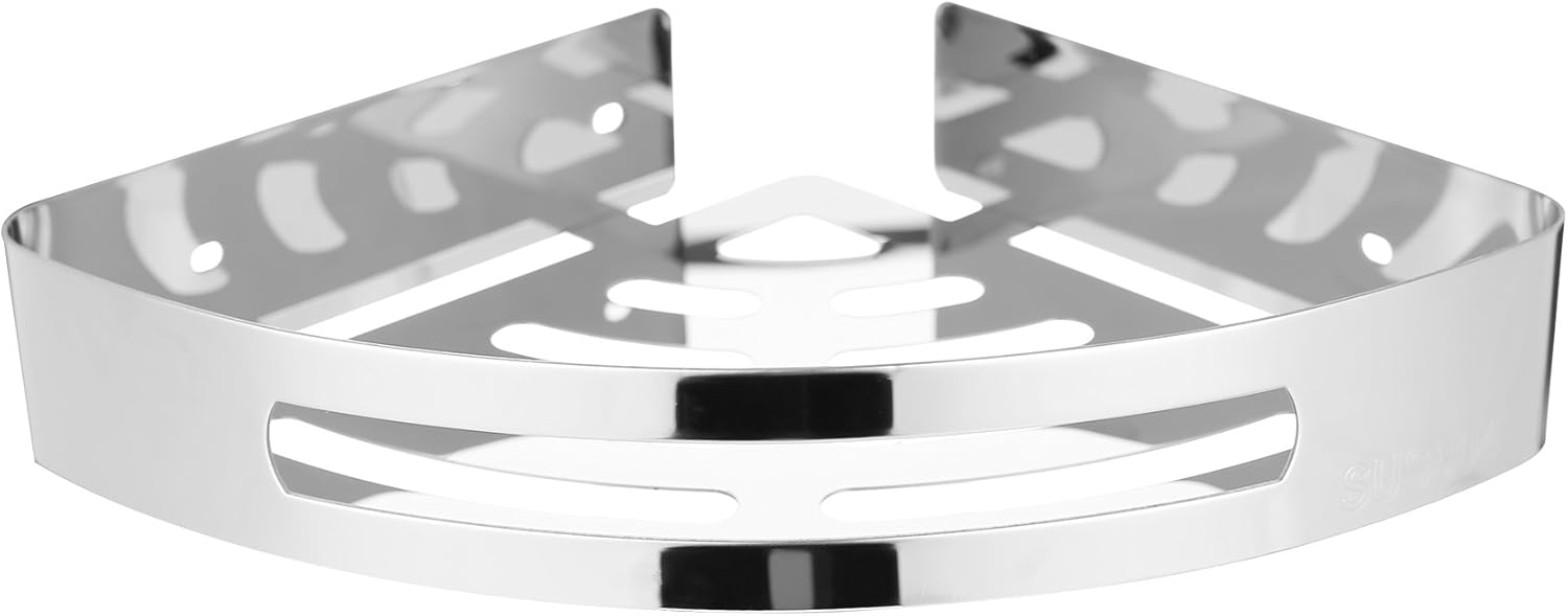Amazon.com: Gloriest Corner Shower Basket, Stainless Steel Corner ...