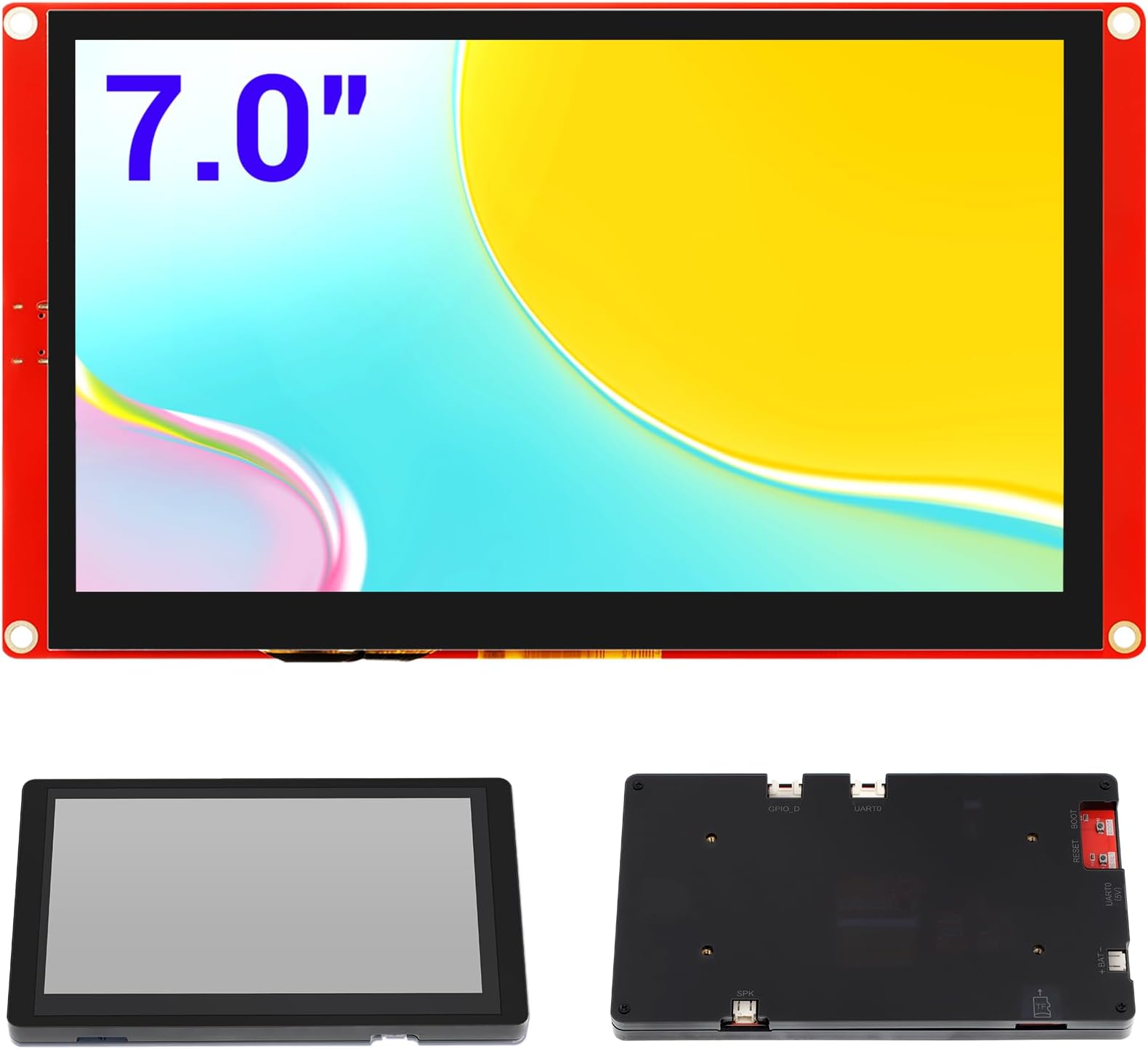 ELECROW ESP32 mit Screen, 7.0 Inch ESP32 HMI Display 800x480 RGB TFT ...