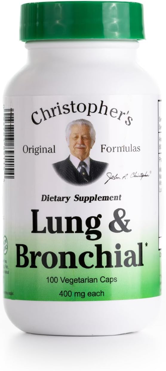 Amazon.com: Christopher's Original Formulas Lung & Bronchial Formula ...