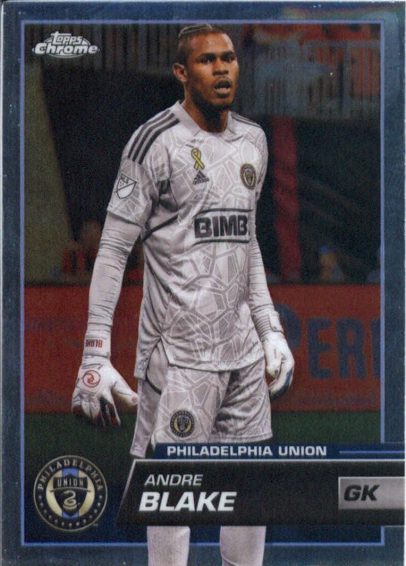 Amazon.com: 2023 TOPPS CHROME MAJOR LEAGUE SOCCER #11 ANDRE BLAKE ...