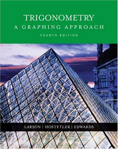 Trigonometry : A Graphing Approach : Larson, Ron: Amazon.es: Libros