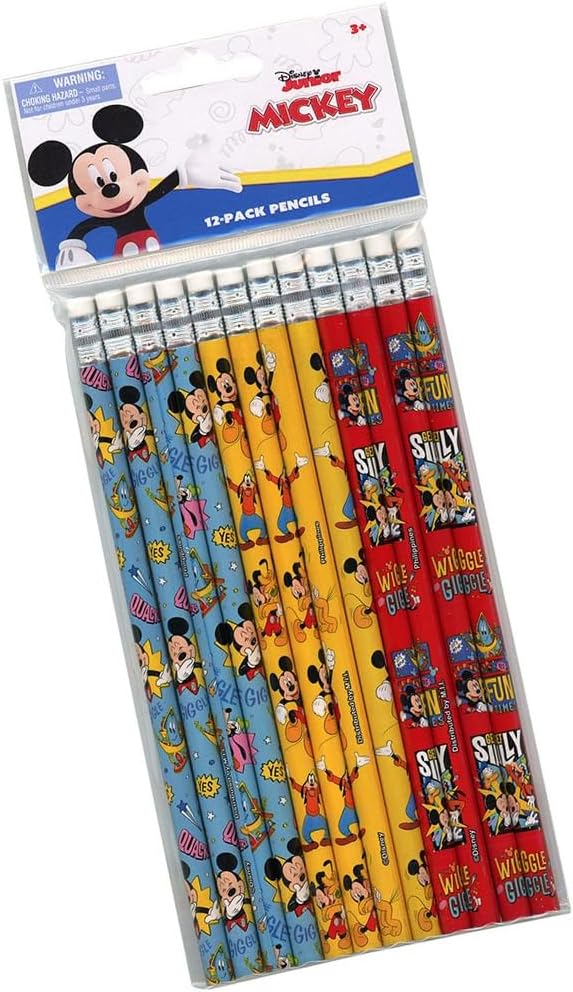 Amazon.com: Mickey Mouse School Supplies Set - Disney Stationery Bundle ...