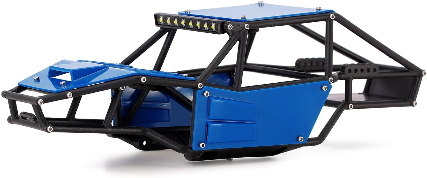 Amazon.com: INJORA Rock Tarantula Nylon Buggy Body Shell Chassis Kit ...