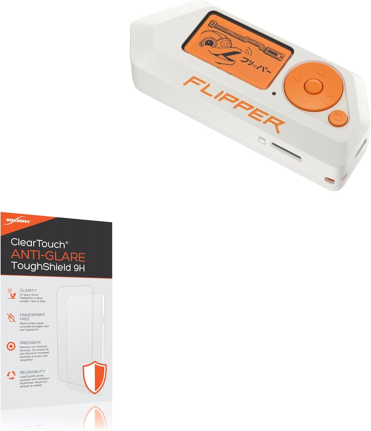 Amazon.com: BoxWave Screen Protector Compatible with Flipper Zero ...