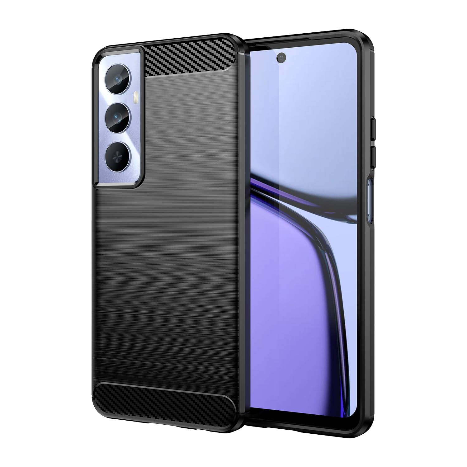 Amazon.com: HTXWXJC Case for Realme C65 4G Case, Case, Slim Thin Carbon ...