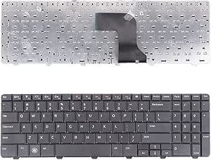 Amazon.com: Laptop Replacement US Keyboard Compatible with DELL Inspiron N5010 M5010 15 Black ...