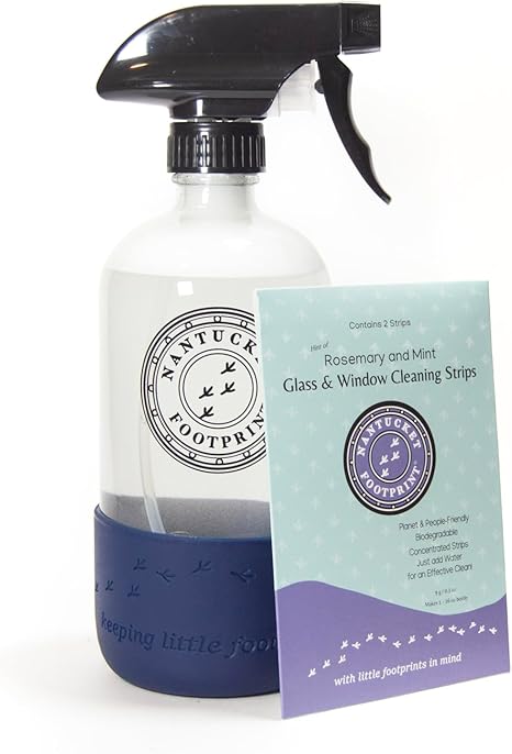 Amazon.com: Nantucket Footprint Glass & Window Cleaning Spray - 16 oz ...