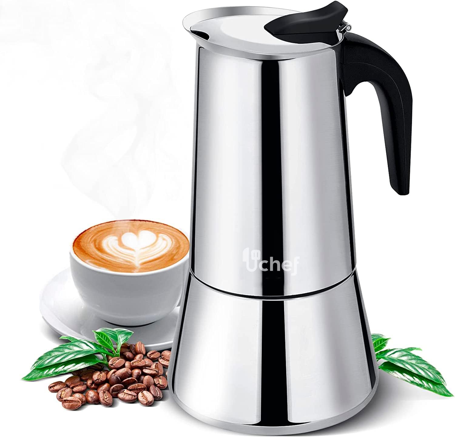 Bialetti - Moka Express: Iconic Stovetop cafetera de espresso, hace ...
