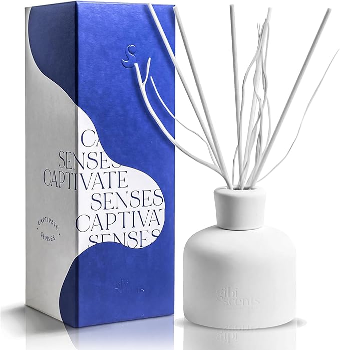 Amazon.com: Gibi Reed Diffusers for Home - 5.2 oz (150 mL) Sakura Dream ...