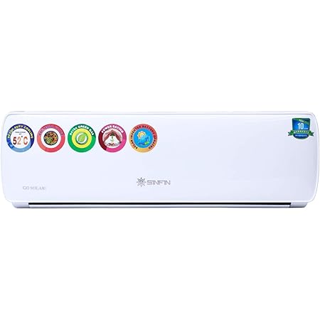 SINFIN Solar PCU Compatible 1.5 Ton Hot & Cold Split AC, Most Energy ...