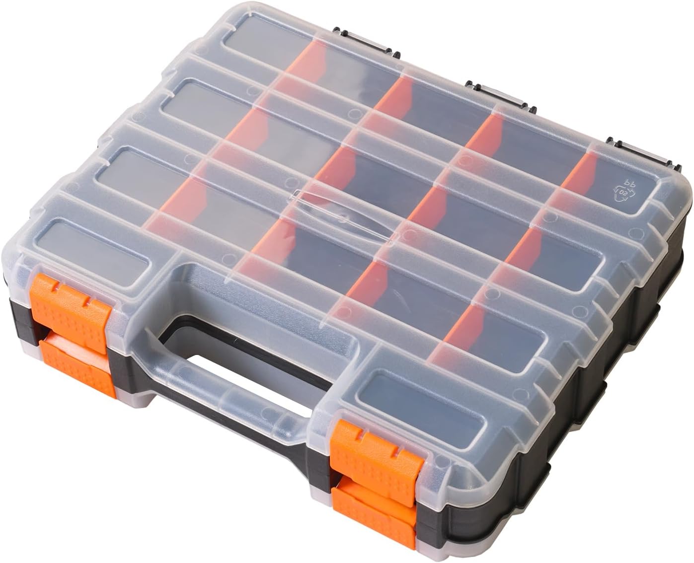 BIG RED AG322R Torin Double Sided Tool and Hardware Storage Box ...