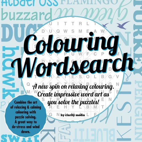 Colouring Wordsearch: A new spin on relaxing colouring. Create ...