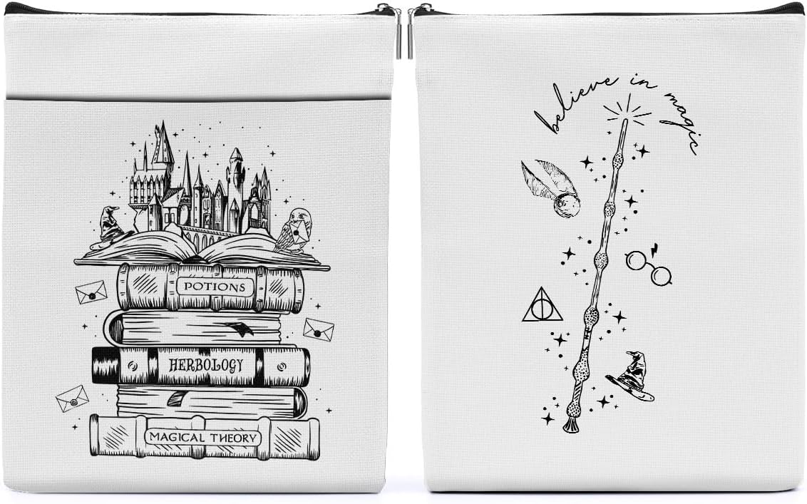 Amazon.com: Book Lover Book Sleeves, Magic Colleges Book Sleeve, Potter ...