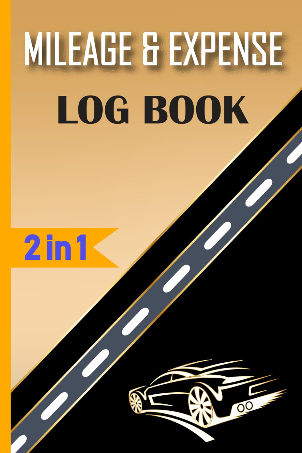 Mileage Log Book: Mileage & Expense log book, vehicle mileage log book ...