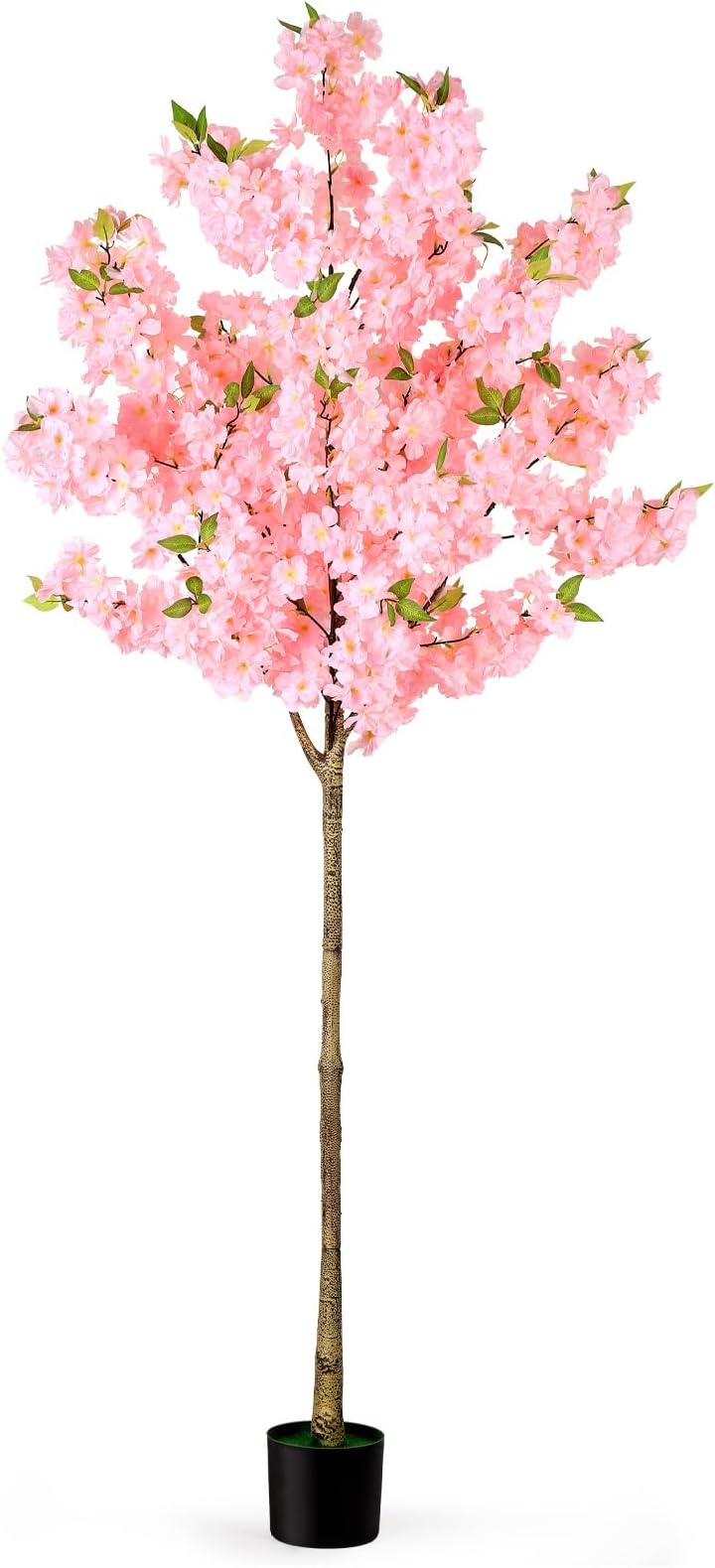 Amazon.com: 6Ft Tall Cherry Blossom Artificial Tree, Fake Tree Faux ...