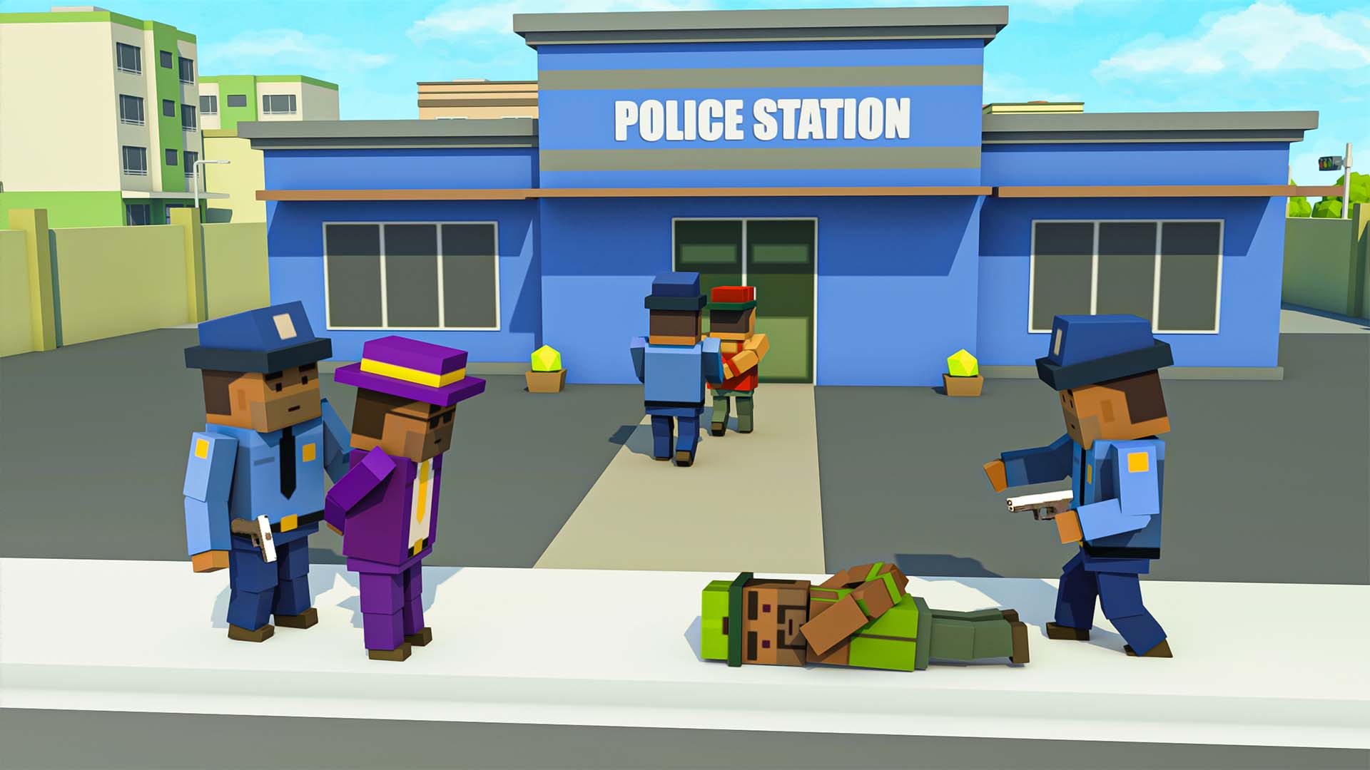 Real Blocky Gangster Vegas City mafia Auto Crime Game 2024 - App on ...