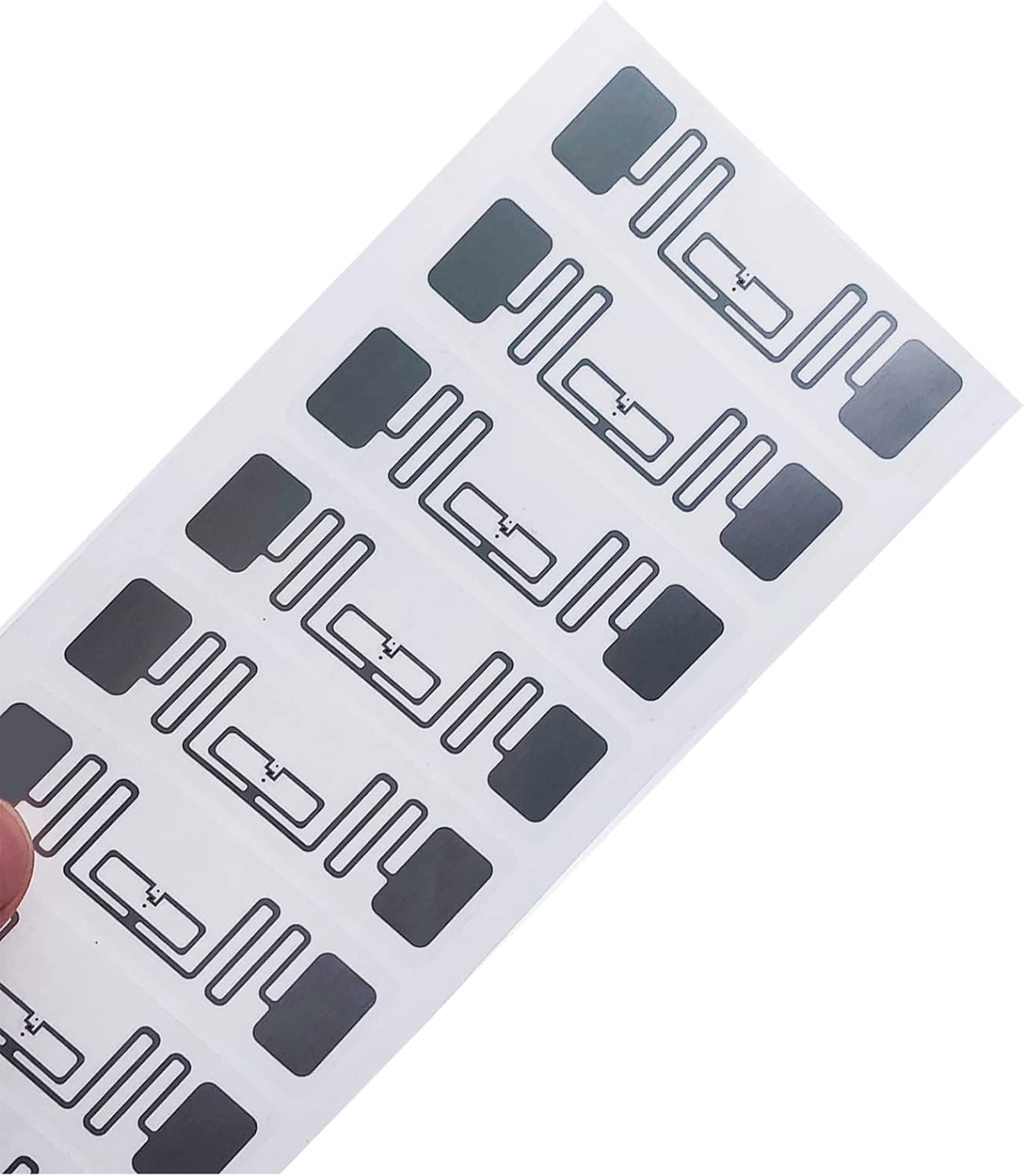 Amazon.com: 100pcs UHF RFID Tag Stickers 73 * 23mm with Impinj Monza ...