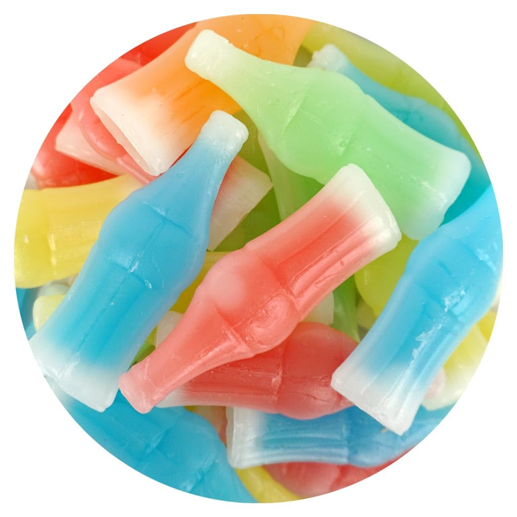 Amazon.com : Nik-L-Nips Wax Bottle Candy, 4lb Bulk Bag, Wax Bottle ...