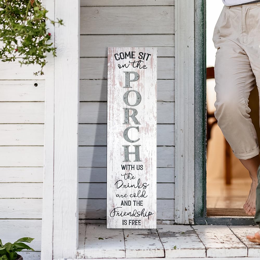 Amazon.com : All Chic Outdoor Welcome Signs for Porch Welcome to Our ...
