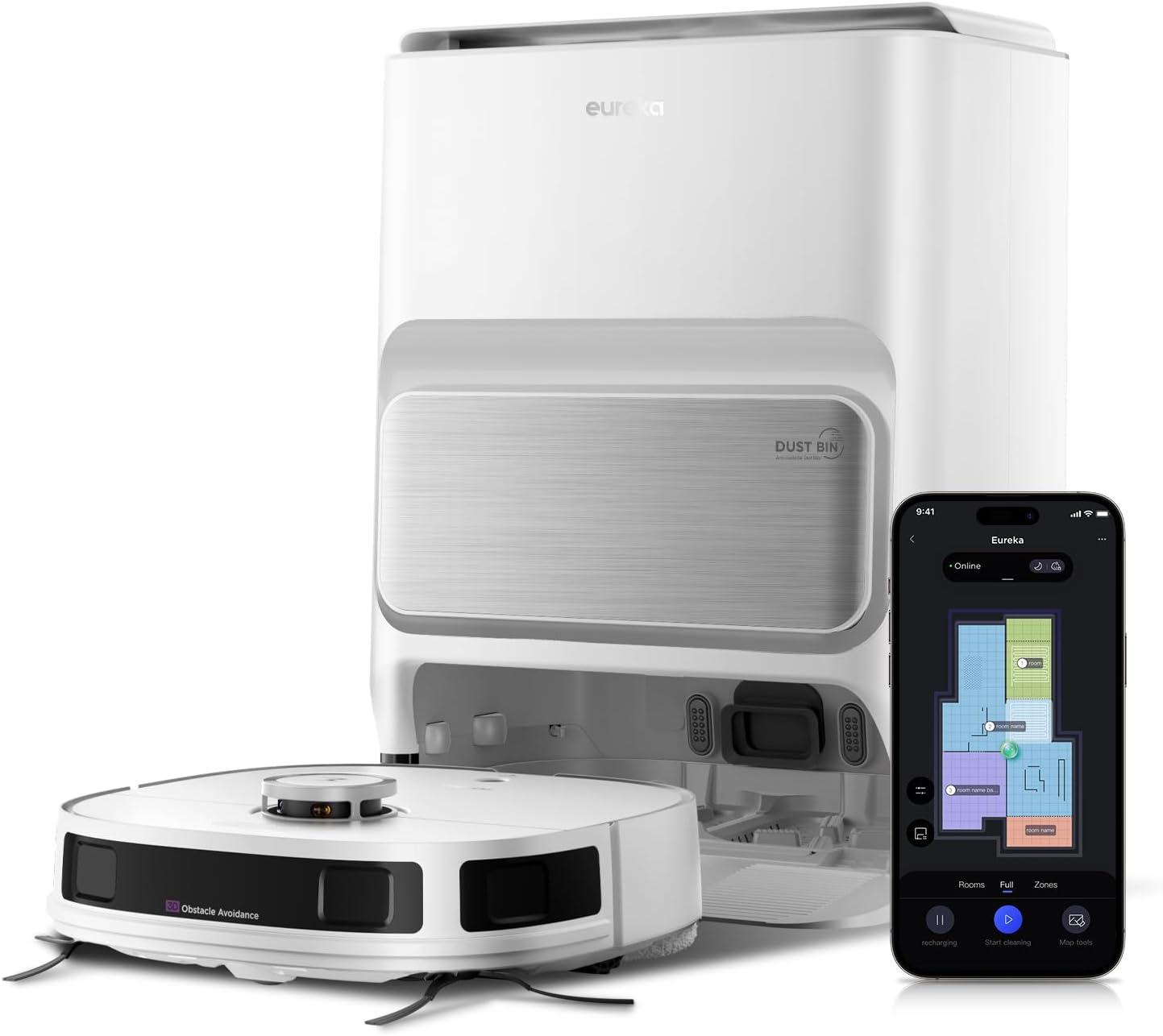 MOVA E30 Ultra Robot Aspirateur Laveur avec Vidage Automatique ...