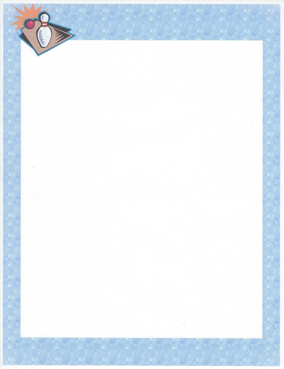 Amazon.com: Bowling Stationery Printer Paper 26 Sheets : Office Products