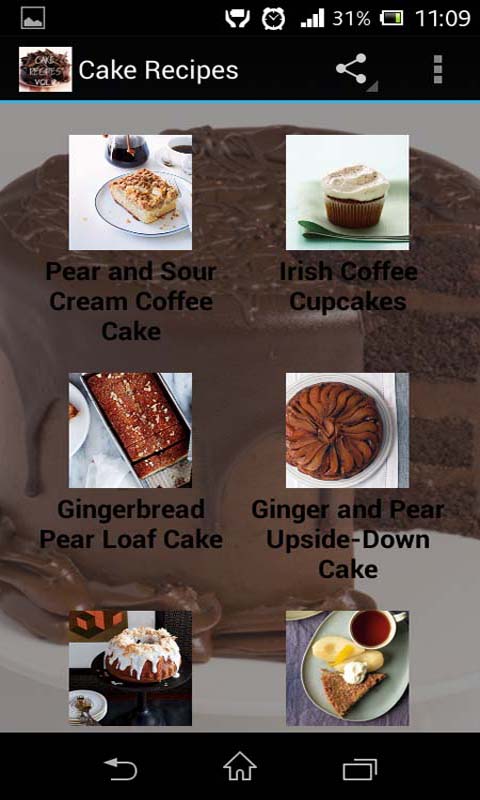 Cake Recipes Cookbook Vol 2 - App on Amazon Appstore