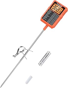 Amazon.com: ThermoPro TP510 Waterproof Digital Candy Thermometer with ...
