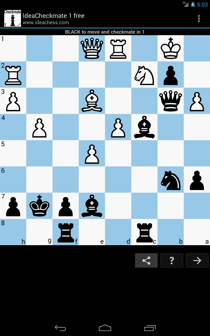 IdeaCheckmate 1 checkmate problems:www.amazon.com:Appstore for Android
