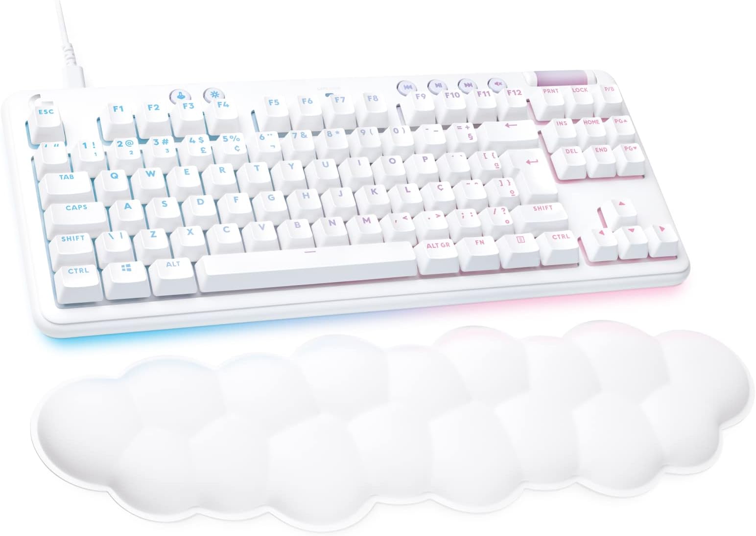 Teclado Mecânico Gamer Sem Fio Logitech G715 RGB LIGHTSYNC Com Switch ...