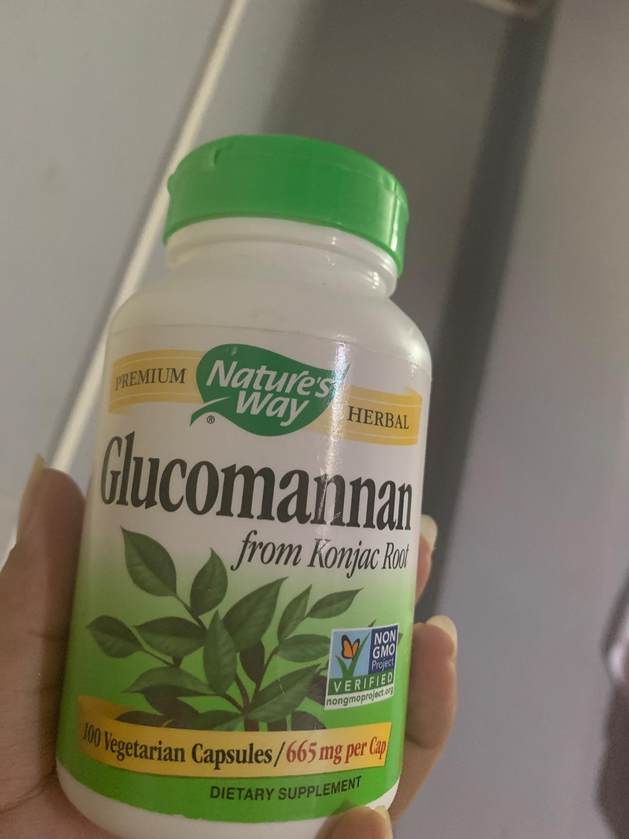 Nature's Way Glucomannan Konjac Root Capsules