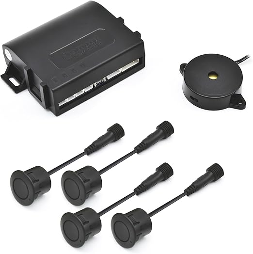 Amazon.com: Promata PS01 Car Front Parking Sensor Kit with Buzzer,4 ...