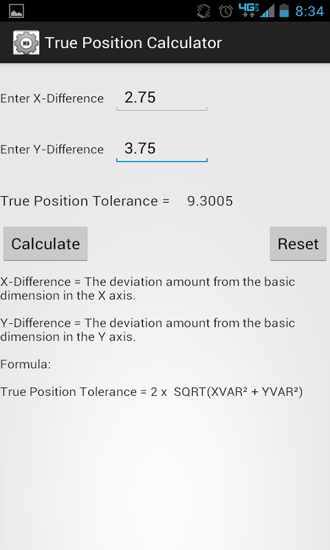 Machinist True Position Allowance:Amazon.com:Appstore for Android