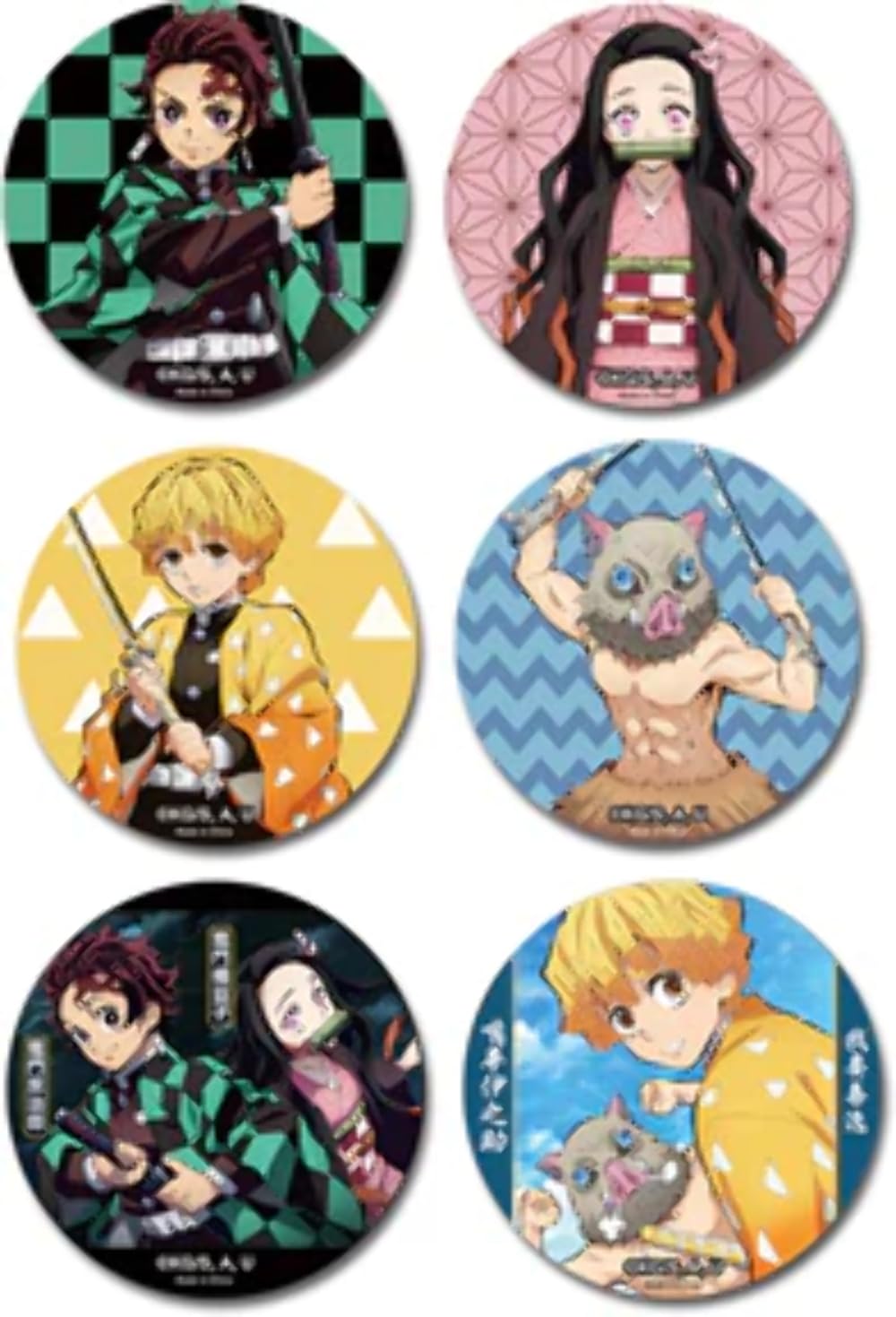 Amazon.com: Demon Slayer - Group Die-Cut Sticker Set : Toys & Games