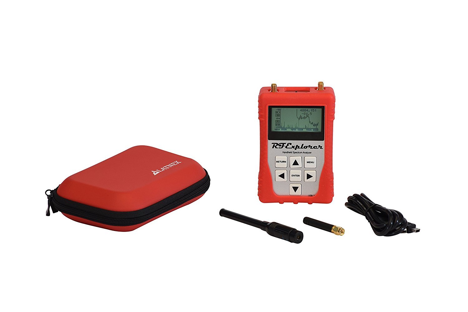 Buy RFandEMF RF Explorer 3G Combo Handheld Spectrum Analyzer with ...