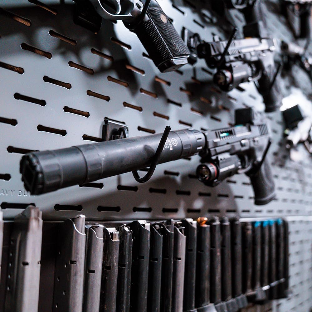 Snapklik.com : Lockdown Securewall Horizontal Long Gun Hanger