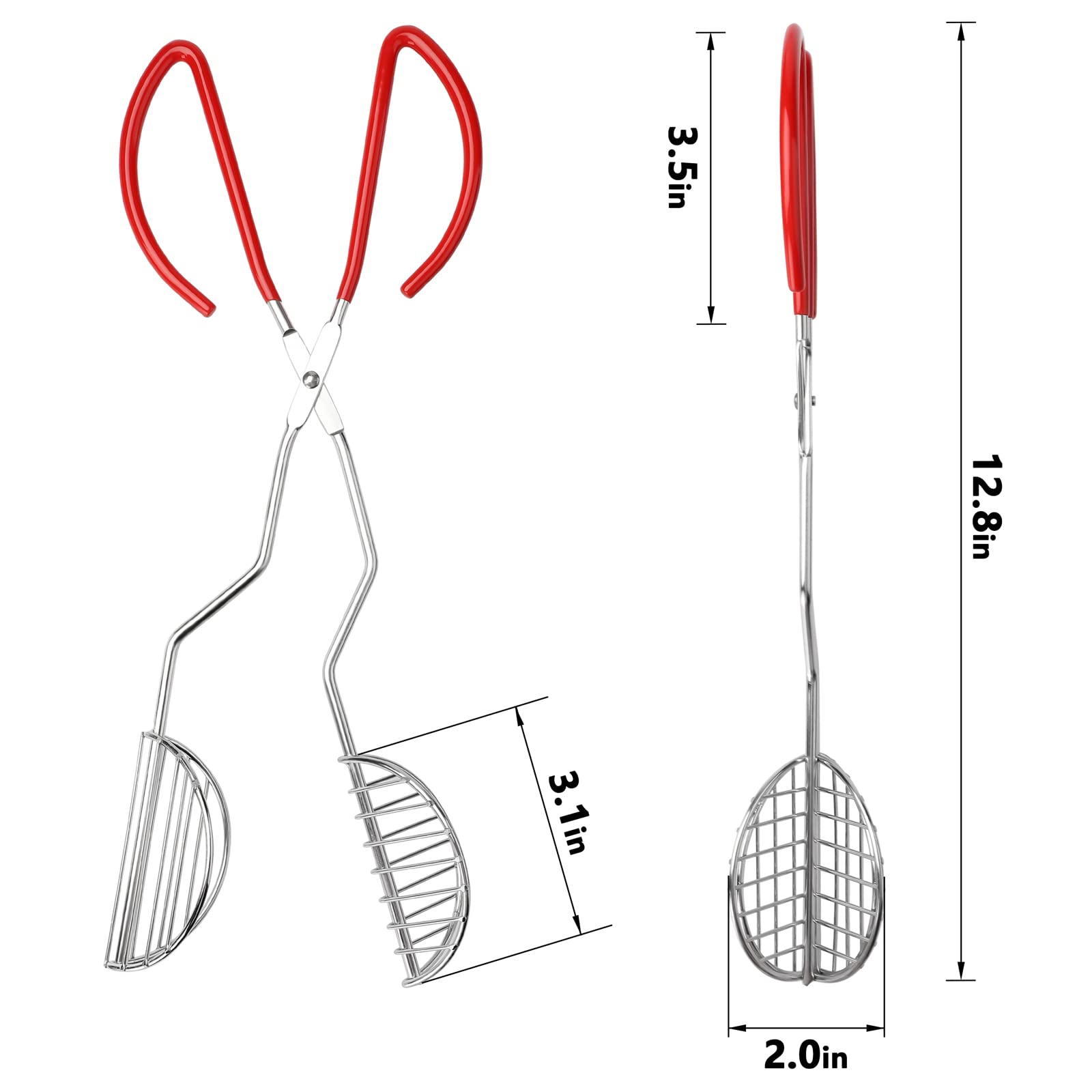 Snapklik.com : Taco Press Stainless Steel Taco Shell Tong For Making ...