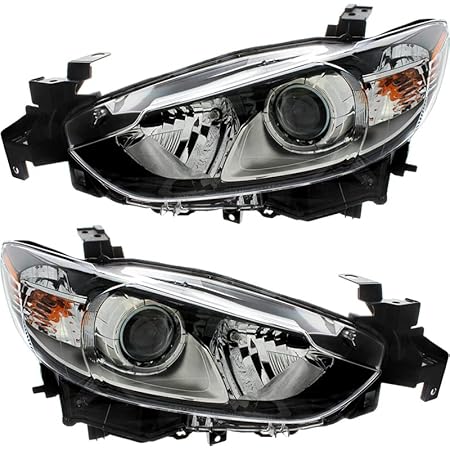 Amazon.com: For Mazda 6 Headlight 2014 2015 2016 Driver and Passenger ...