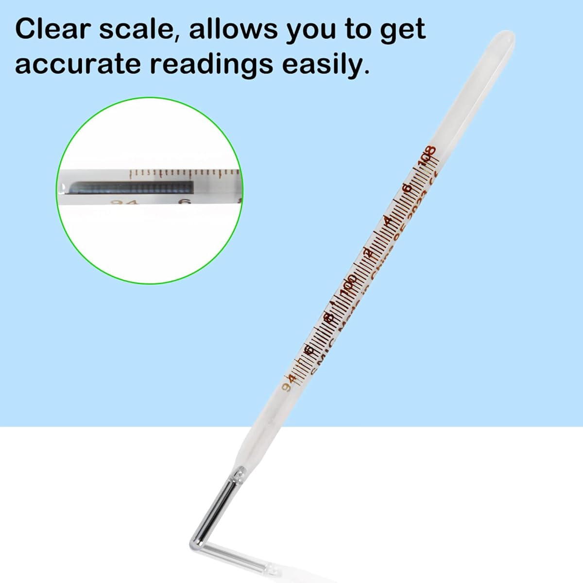 Snapklik.com : Oral Thermometer For Adults And Kids 2PCS