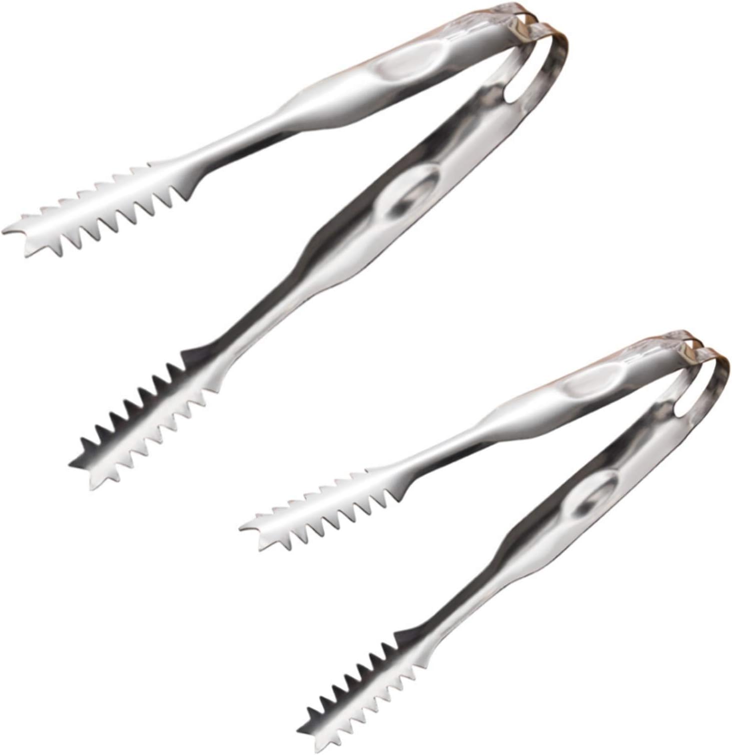 Anaeat 7" Mini Cooking Tong Stainless Steel - Sturdy Coiled Spring ...