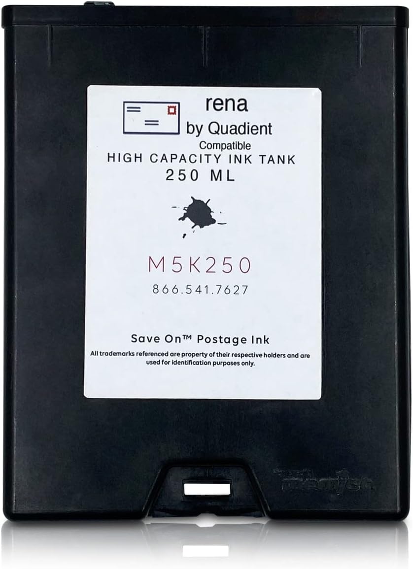 Amazon.com: Quadient Memjet M5K250-N Compatible High Capacity Black Ink ...