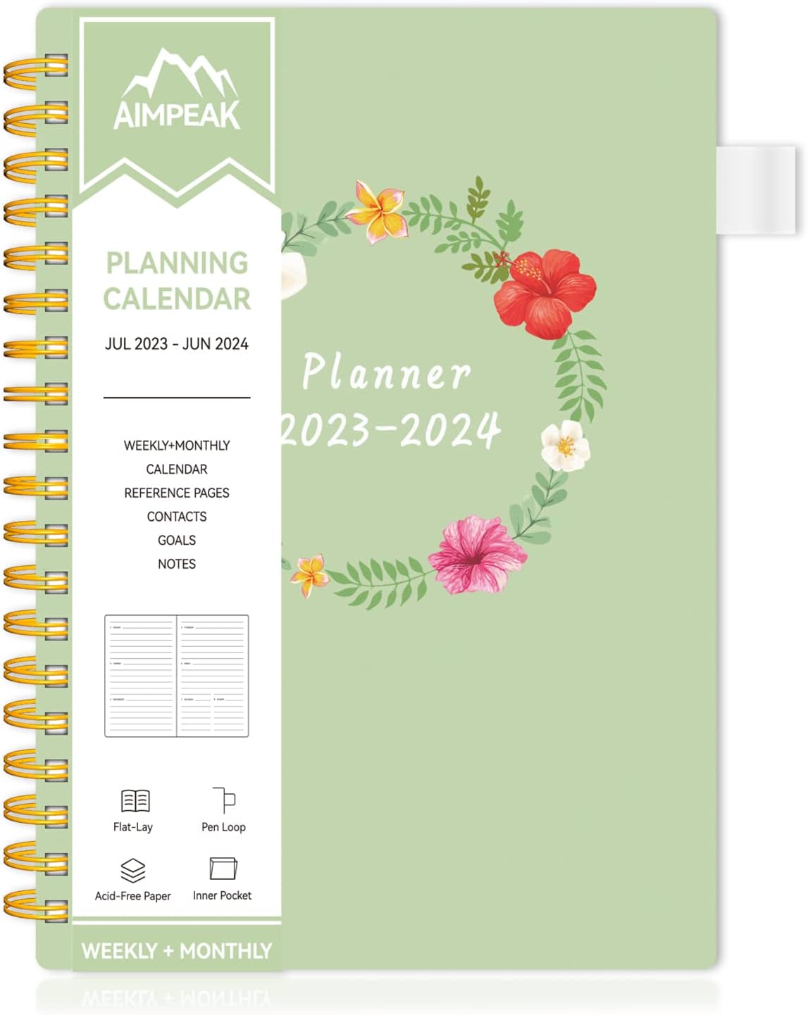 Amazon.com : Planner 2023-2024, Academic Year Planner from Jul.2023-Jun ...