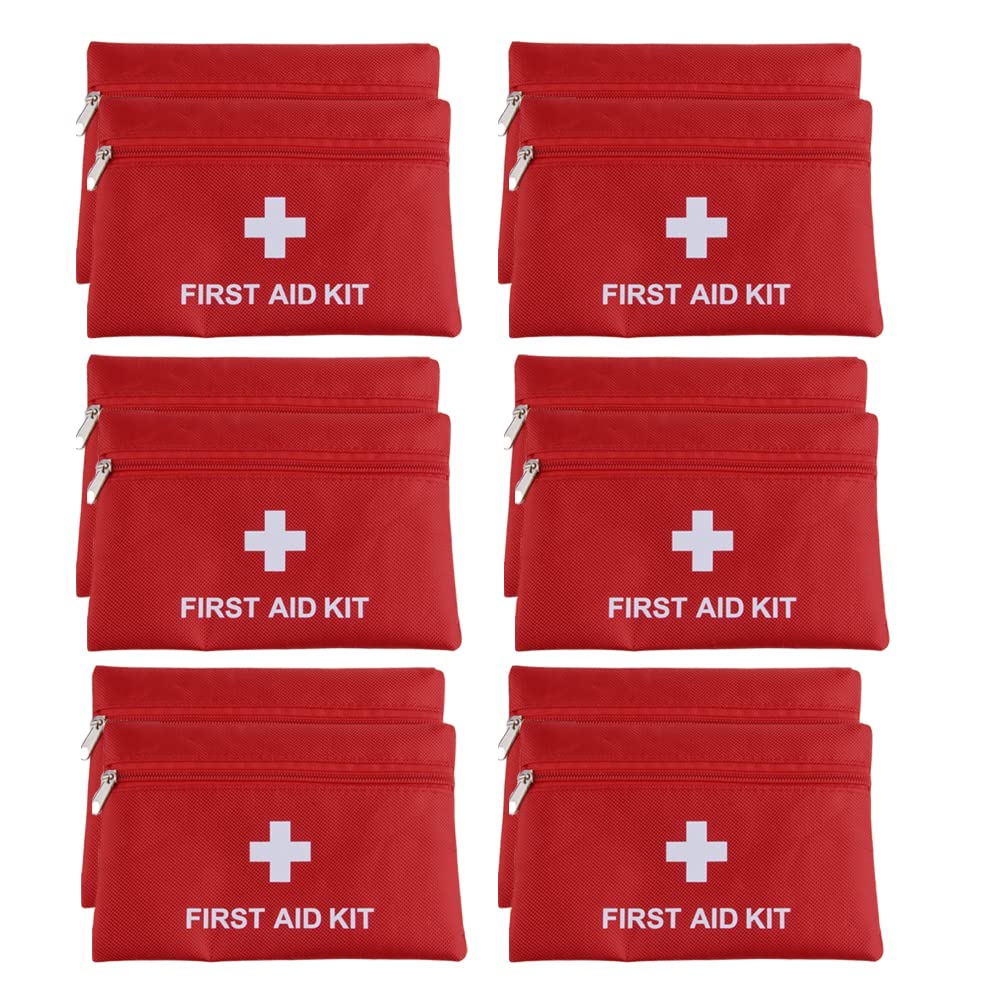Amazon.com : MTGHYARE 12 Pack Small First Aid Kit Bag Empty, First Aid ...