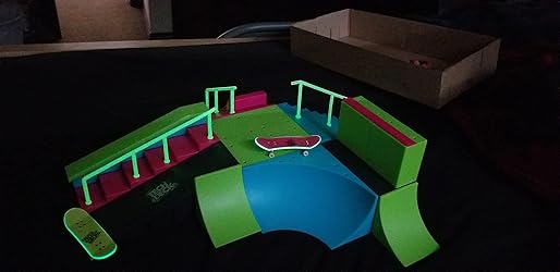Amazon.com: Tech Deck, Neon Mega Park X-Connect Creator, Customizable ...