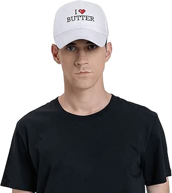Baseball Hat Dad I Love Butter Casquette Dad Hats for Women at Amazon ...