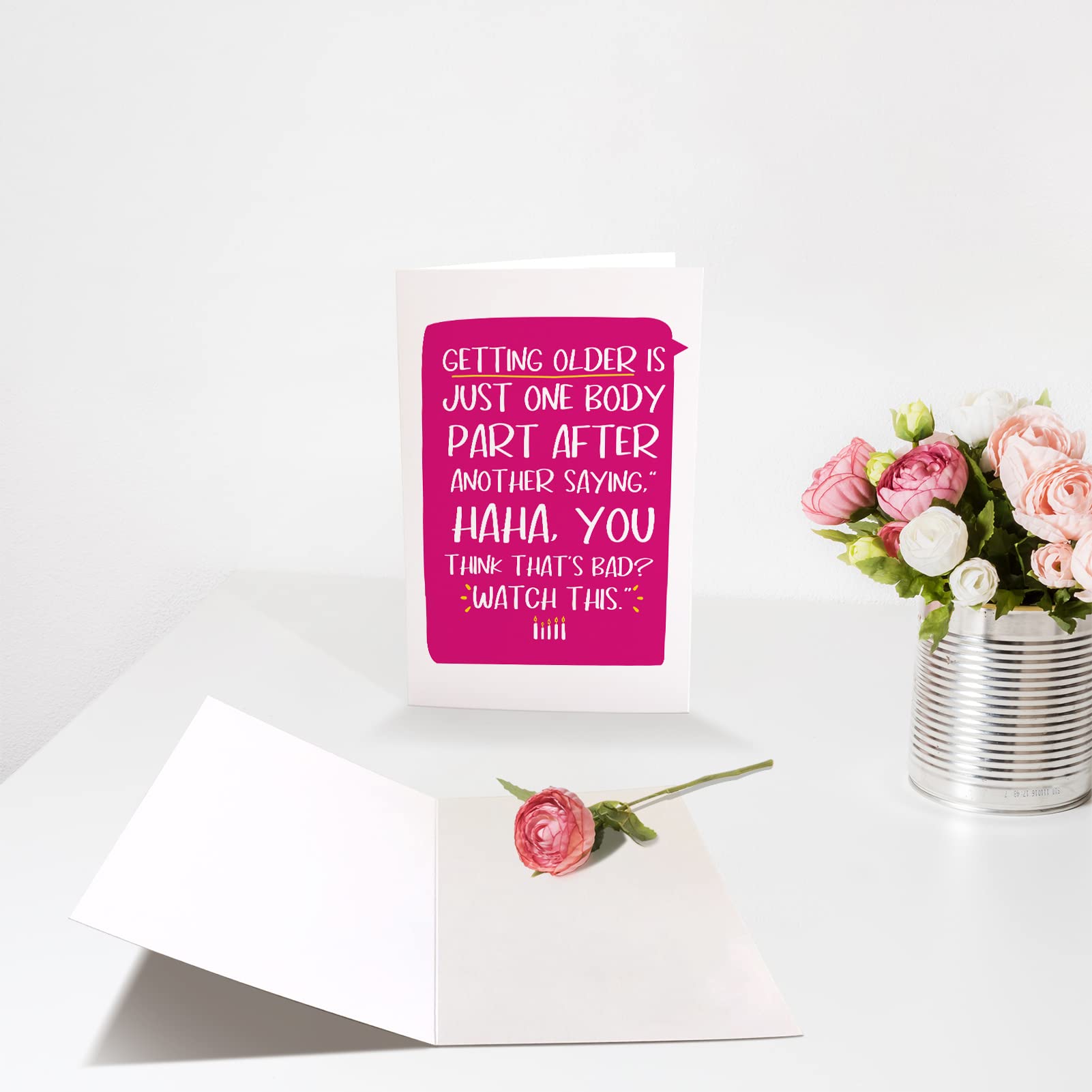 Snapklik.com : Funny Birthday Card For Men Women, Humor Old Aged ...