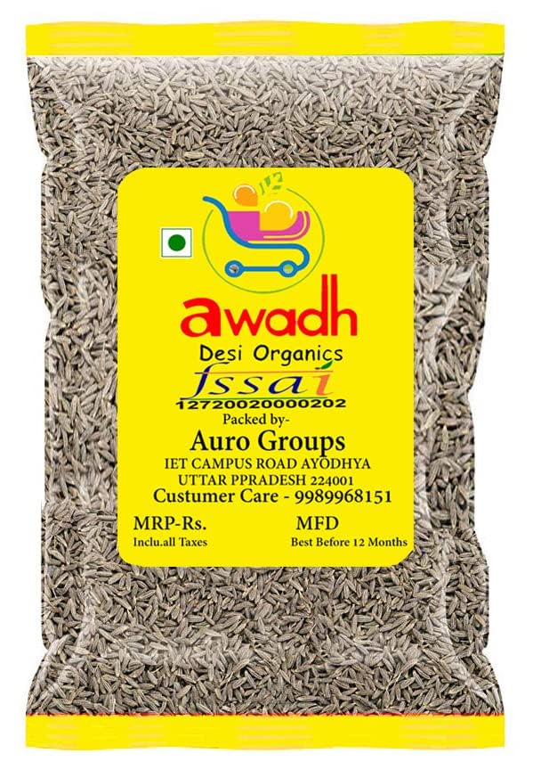 Organic Pure jeera l Jeera Whole Cumin Seed, 100g, Machine Clean, Desi ...
