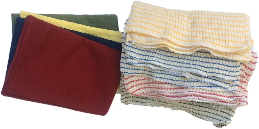 Amazon.com: Kitchen Dish Towels and Dishcloths Set - Absorbent Dish ...