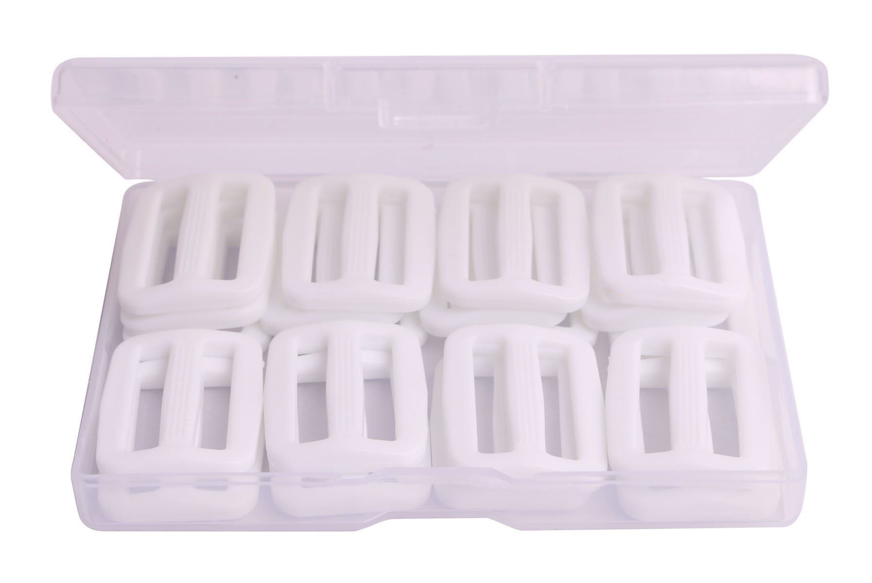 Shapenty 1 Inch Plastic Tri-glide Slides Button Adjustable Webbing ...