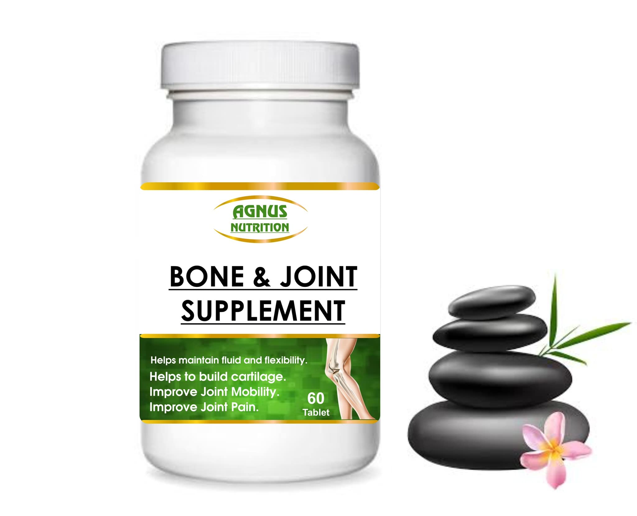 Agnus Nutrition Bone & Joint Support Supplement For Men & Women - 60 ...