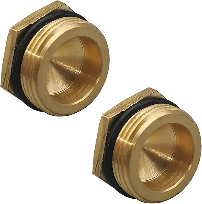 Amazon.com: 2 Pack RP2865 Push-Button Diverter Plug, Brass Plug for ...